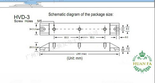 High Voltage Silicon Stack Diode HV6012 6A 12KV Single-phase Rectifier ...