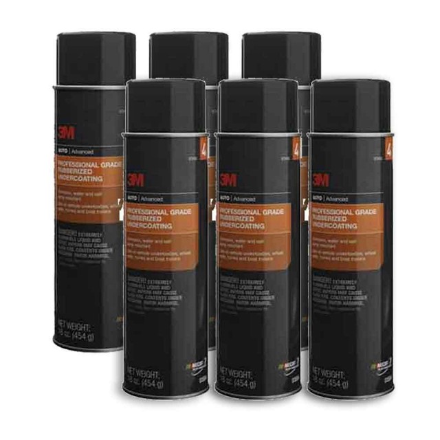 3M 03584 Professional Grade Rubberized Undercoating 16 oz 6 Cans | eBay