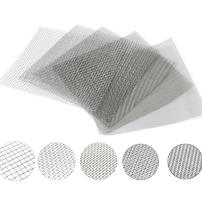 10/100/300/500 Mesh Stainles Steel Micron True Fine Screen Filtration ...