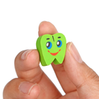 100pcs Molar Shaped Tooth Rubber Erasers Dentist Dental Clinic School ...