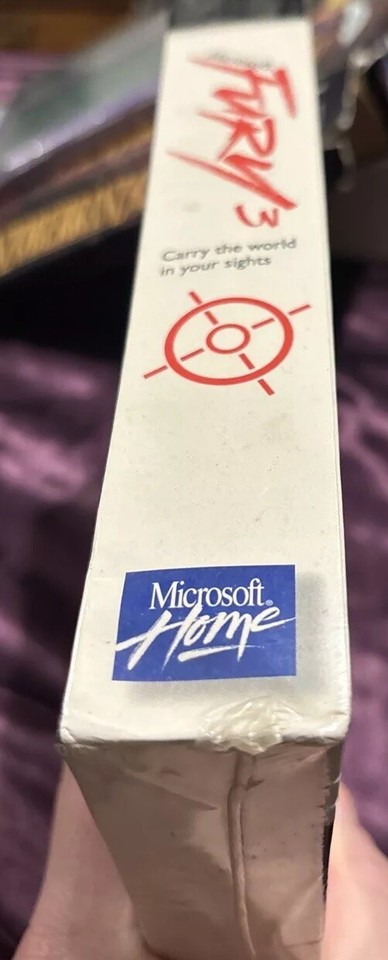 Microsoft Fury 3 Big Box Edition PC NEW & SEALED Win 95 1995 CD Rom ...