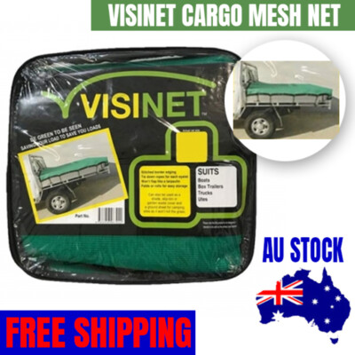 Green Visinet Quality Mesh Cargo/ Boat & Truck Net 3.3m x 2.8m | eBay