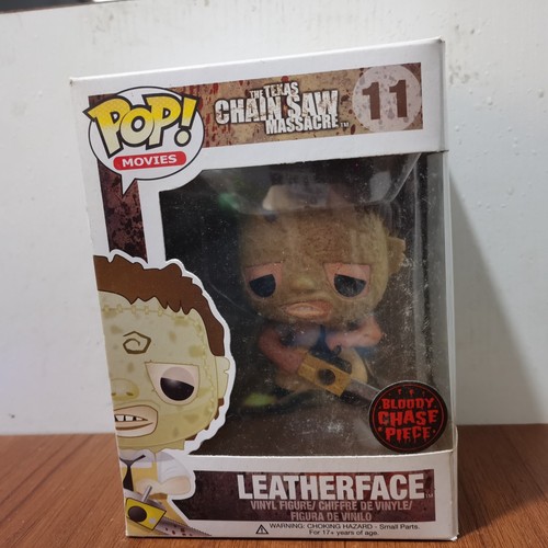 Funko Pop! The Texas Chainsaw Massacre Leatherface #11 Bloody Chase box ...