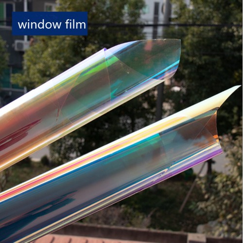 Rainbow Window Film Dichroic Colorful Glass Sticker Iridescent Film ...