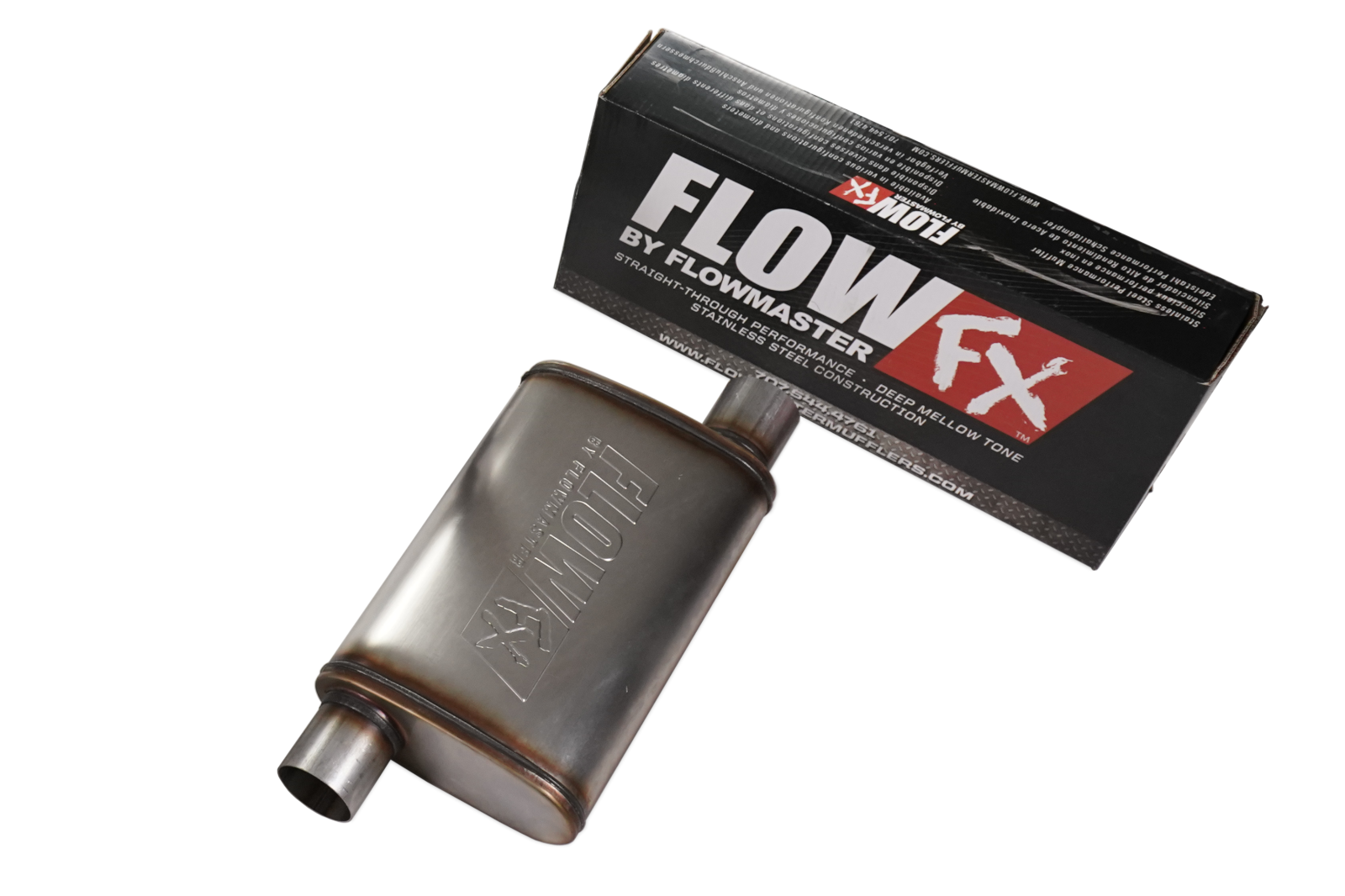 64-72 GM A Body Car 2.5" Dual Exhaust Kit Flowmaster Flow FX Rear Exit ...