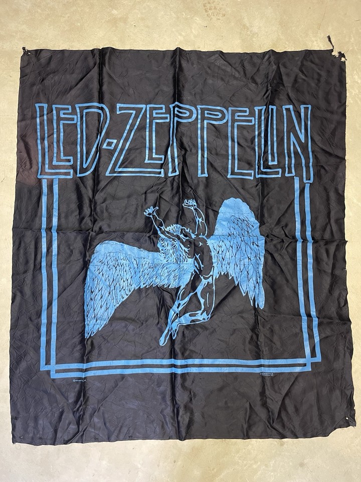 Vintage 1990 Led Zeppelin Icarus Tapestry/Banner 1990 Myth Gem LTD | eBay