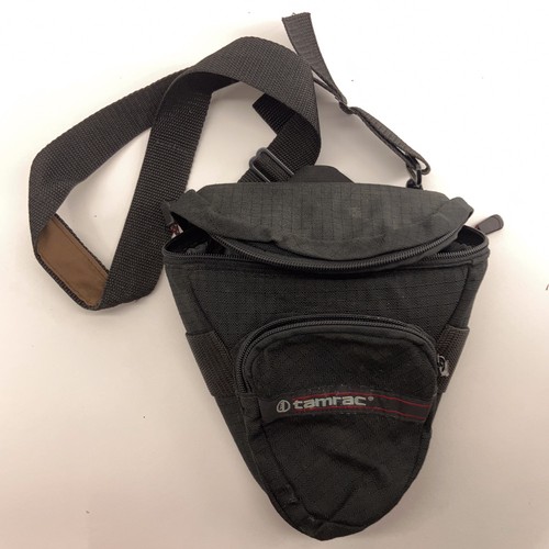 Tamrac model 515 made in USA single camera shoulder bag three pockets ...