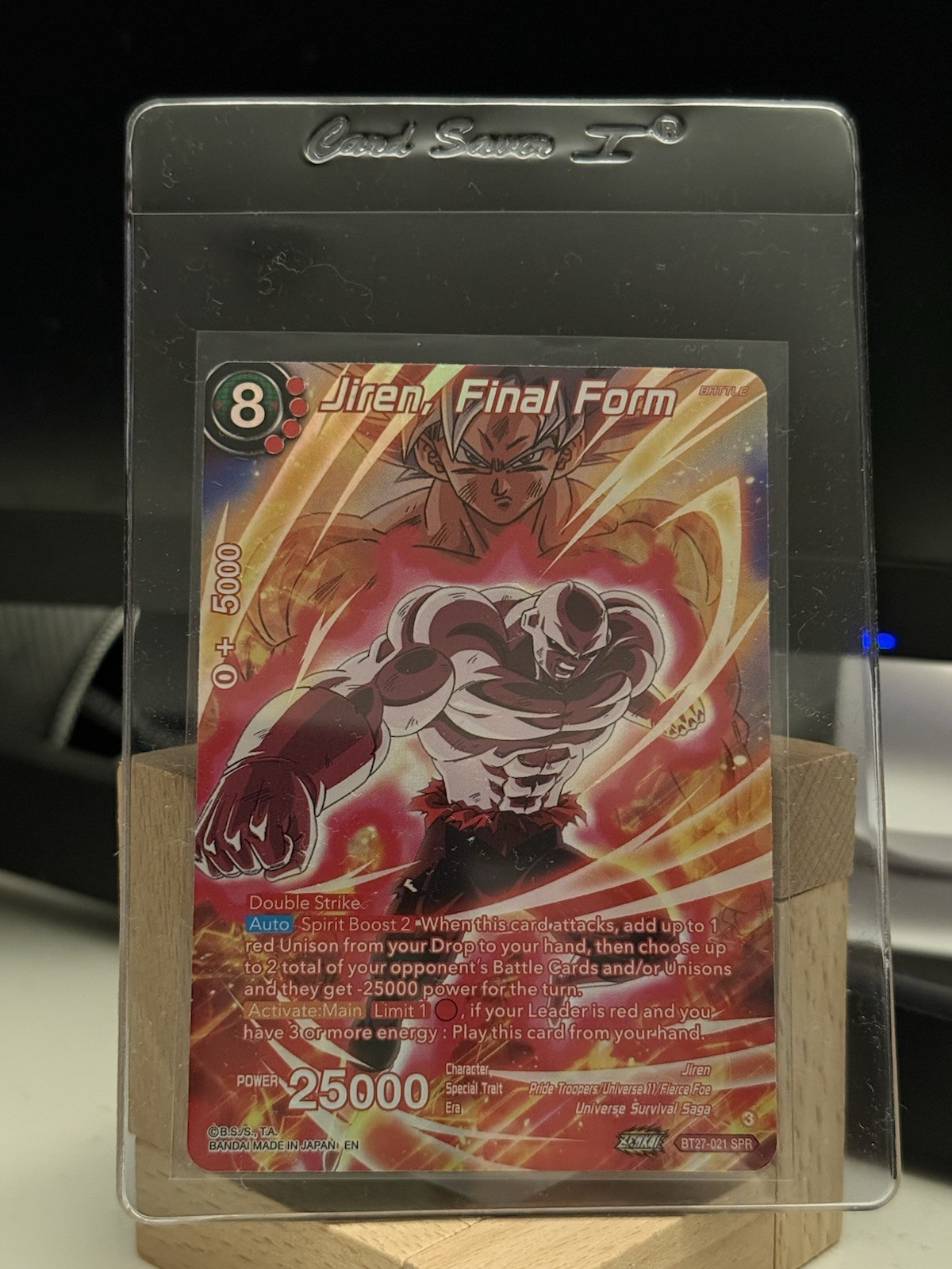DBS Masters Jiren, Final Form History Of Z- BT27-021 SPR | eBay