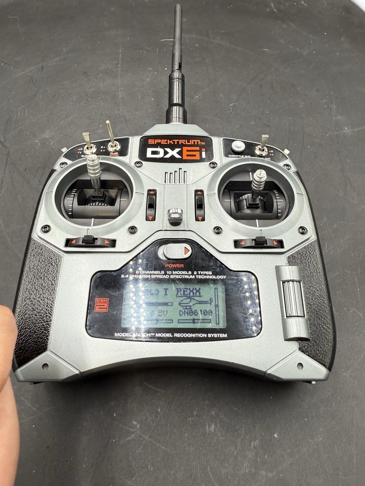 Spektrum DX6i 6Channels 10 Models Remote Control Airplane Helicopter ...