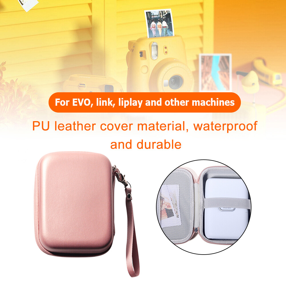 PU Leather Camera Case Replacement Hard Shell Cover Bag for Mini EVO ...