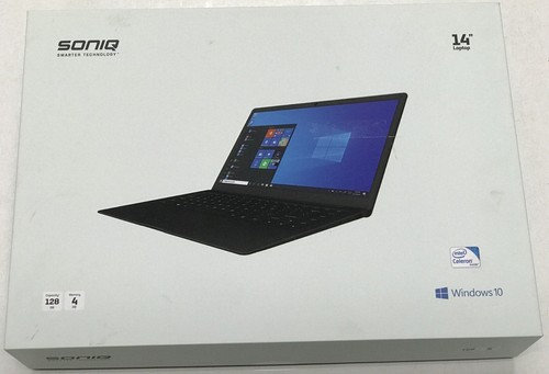 Soniq 14.1" Laptop 128GB - Pre-Owned, Fully Tested, Windows 10, Slim ...