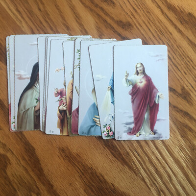 Vintage Funeral Home Ephemera Lot Of 13 Memory Cards 1969 Excellent ...