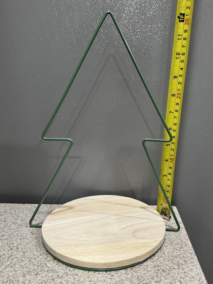 Target Bullseye Playground 12” Tall Christmas Tree Stand Display New ...