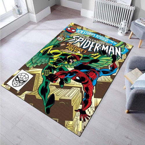 Spider-Man Decor,The Amazing Spider-Man,Comics Rug,Boy Room Rug,Gift ...