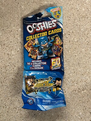 DC OOSHIES COLLECTOR CARD PACK INCLUDES 10 CARDS + 1 OOSHIE New Sealed ...