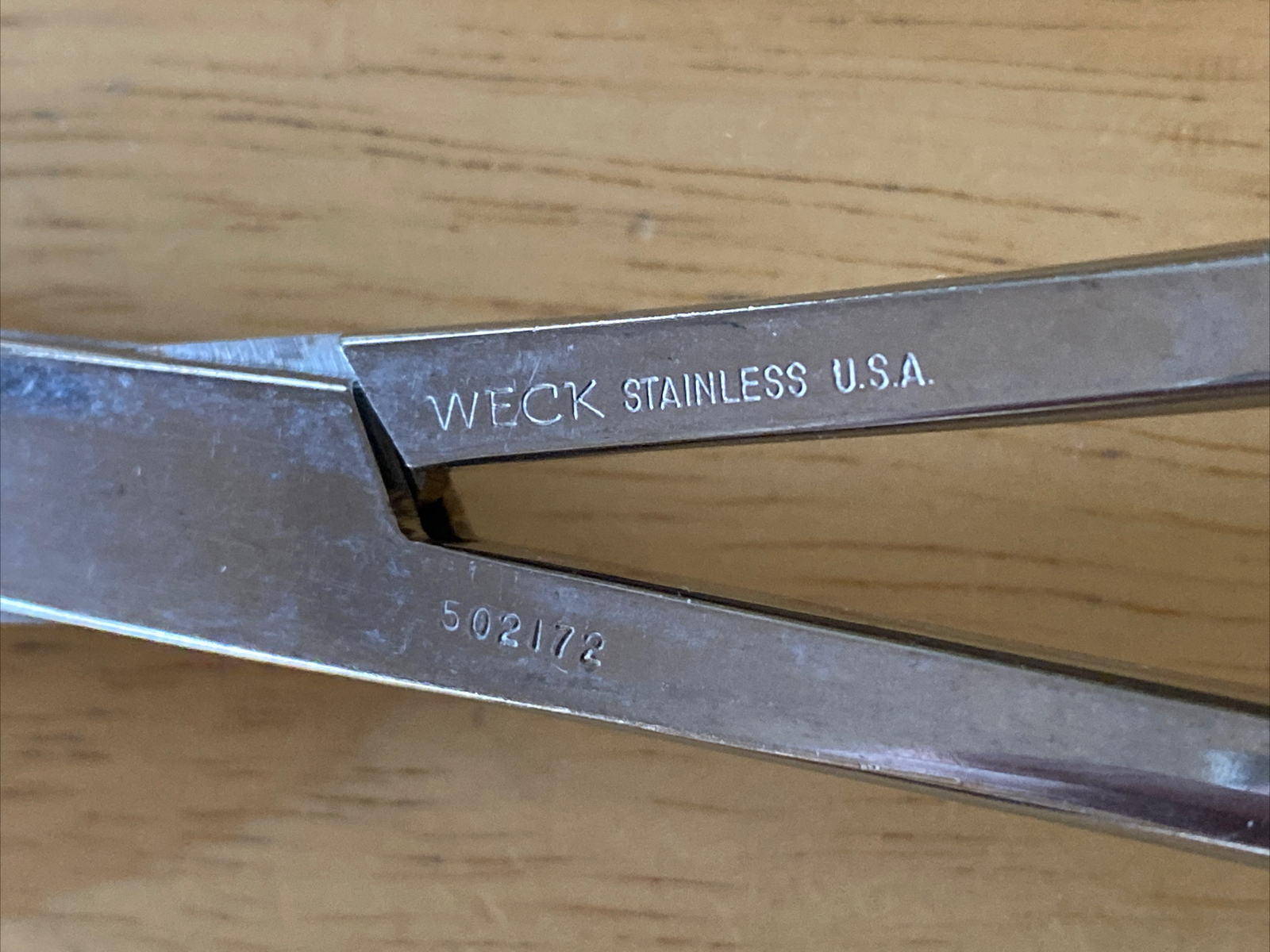 Weck 502172 Stainless Hayes 11-3/4” Anterior Resection Clamp | eBay