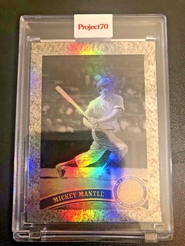 Topps Project 70 - # 895 Mickey Mantle by Infinite Archives RAINBOW ...
