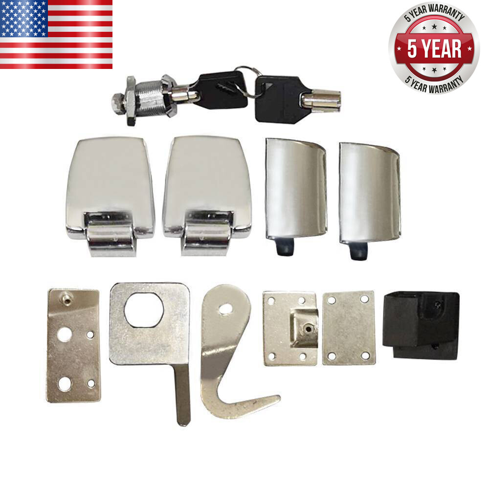 Premium Hardware Kit Latches Hinges Lock for Harley Davidson Tour Pack ...