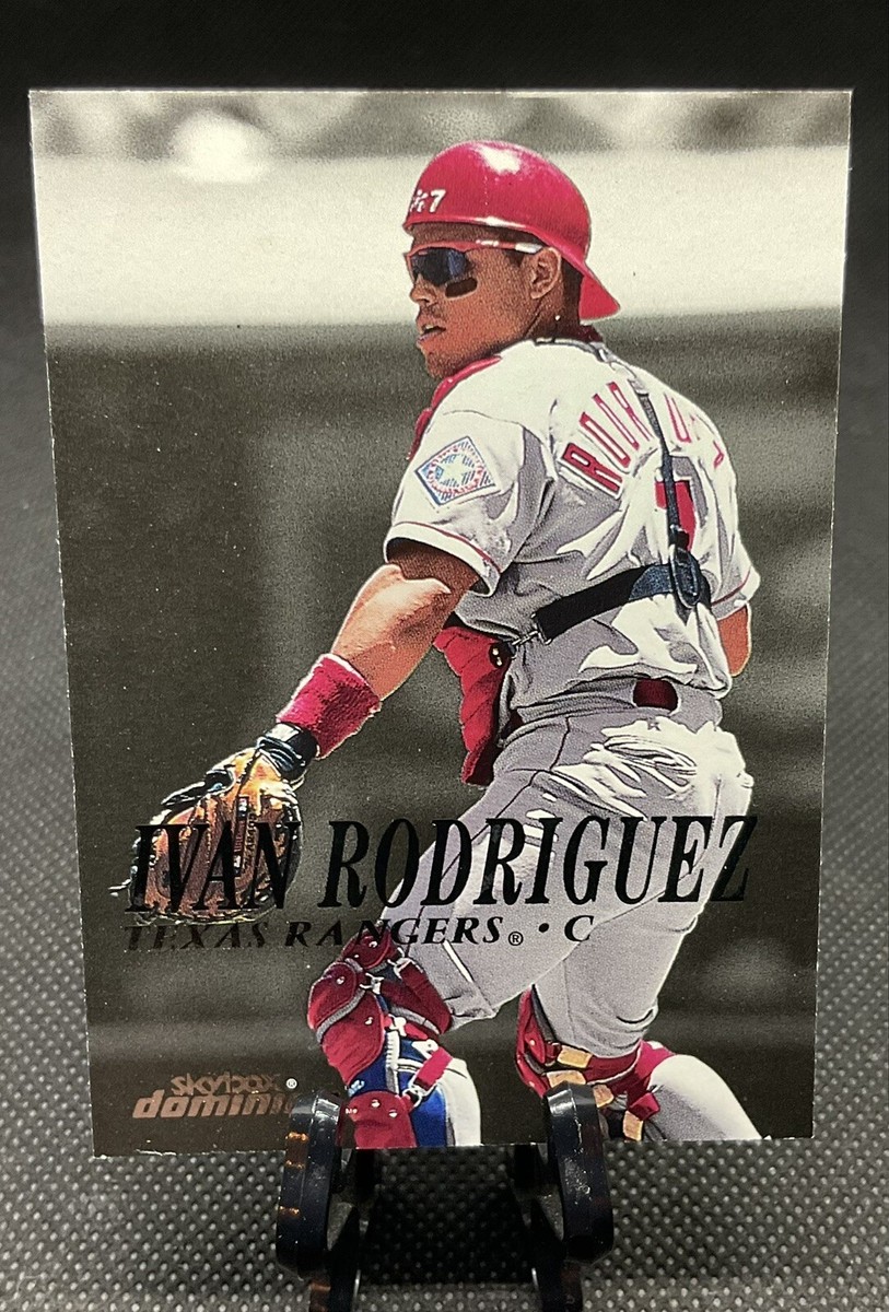 Pudge Rodriguez Quotes 1998 Donruss Preferred Preferred Power