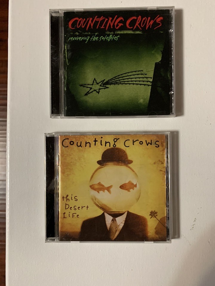 Counting Crows 2 CDs Recovering The Satellites AND This Desert Life CD ...