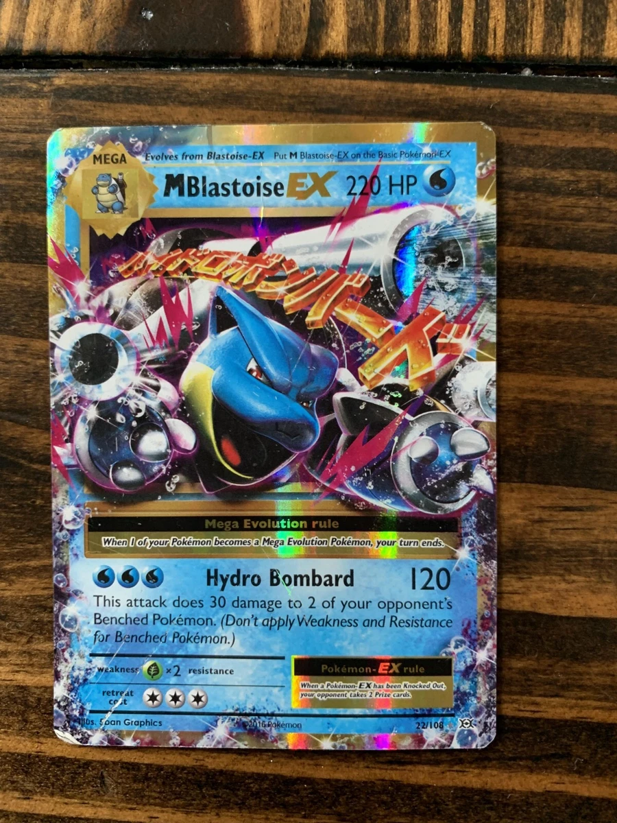 Mega Blastoise Card Secret Rare
