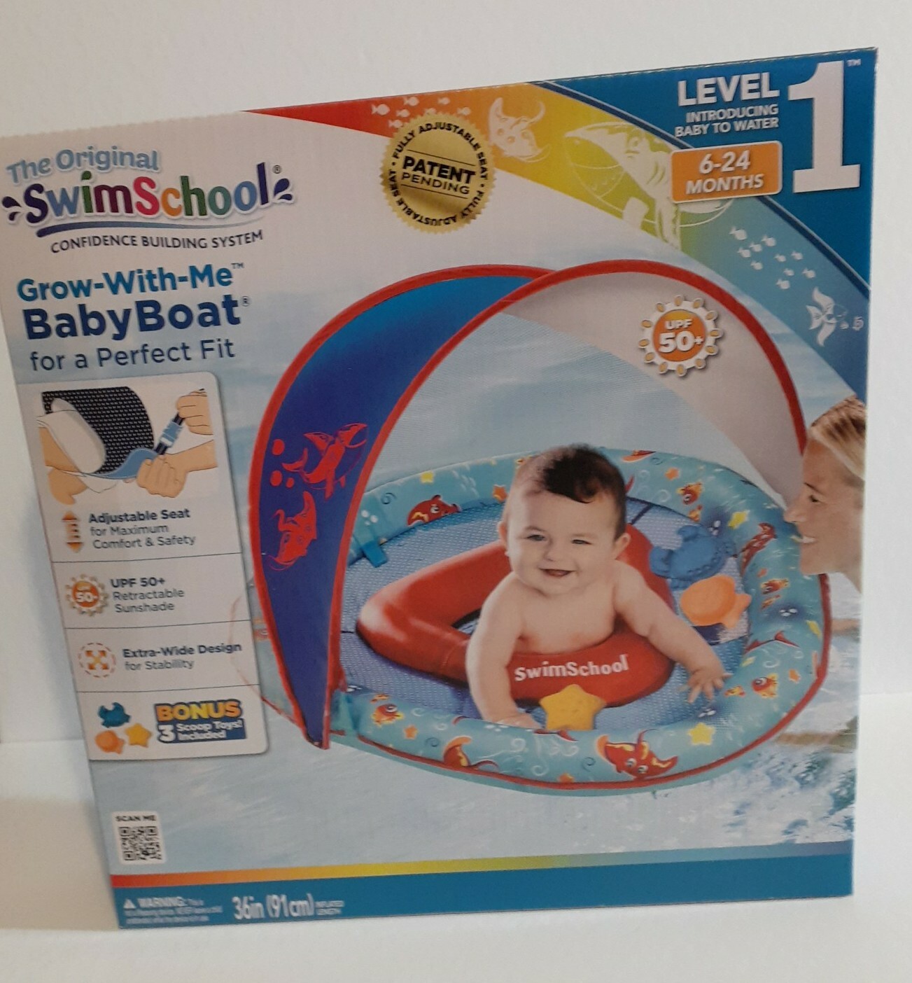 BABY FLOAT Swim School Grow-with-me Baby Boat - New - 6 to 24 Months | eBay
