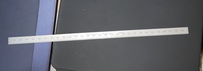 Vintage L.S. Starrett mm 12 in. Scale Ruler No C330 Tempered | eBay
