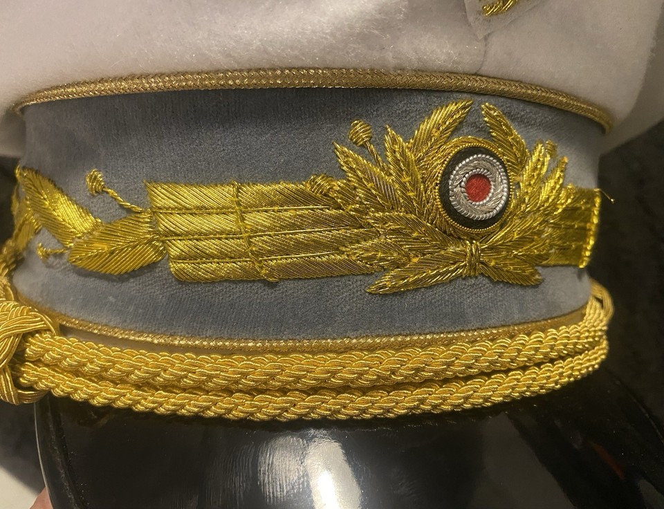 Luftwaffe Field Marshal Peaked Cap German Goring | eBay