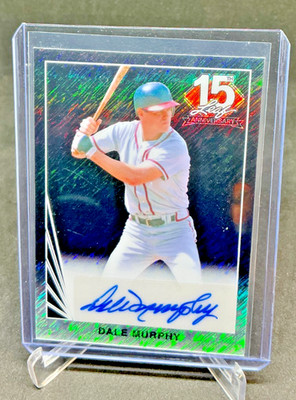 2025 Leaf 15th NSCC National 1990 DALE MURPHY Black Shimmer AUTO 1/1 | eBay