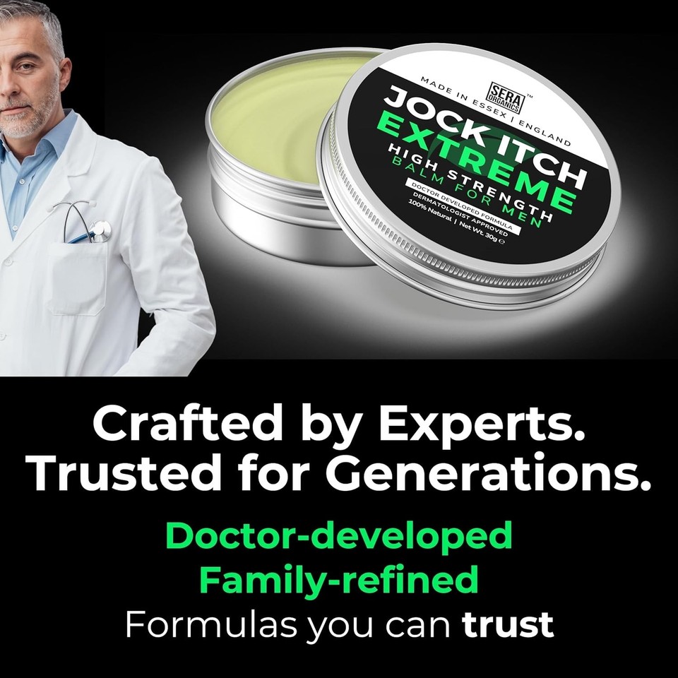 Jock Itch Cream for Men – Antifungal Treatment for Groin, Itching ...