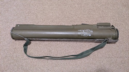 Inert M-72 A2 light weight anti tank launcher LAW 66 mm rocket launcher ...