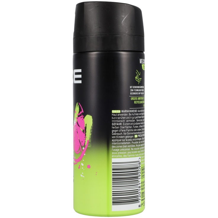 Axe 48Hrs Epic Fresh- Grapefruit & Tropical Pineapple Deodorant Spray ...
