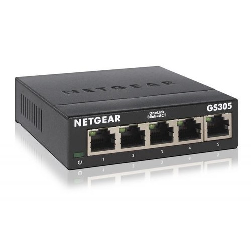 GS305-300PES NETGEAR GS305 Non gestito L2 Gigabit Ethernet (10/100/1000 ...