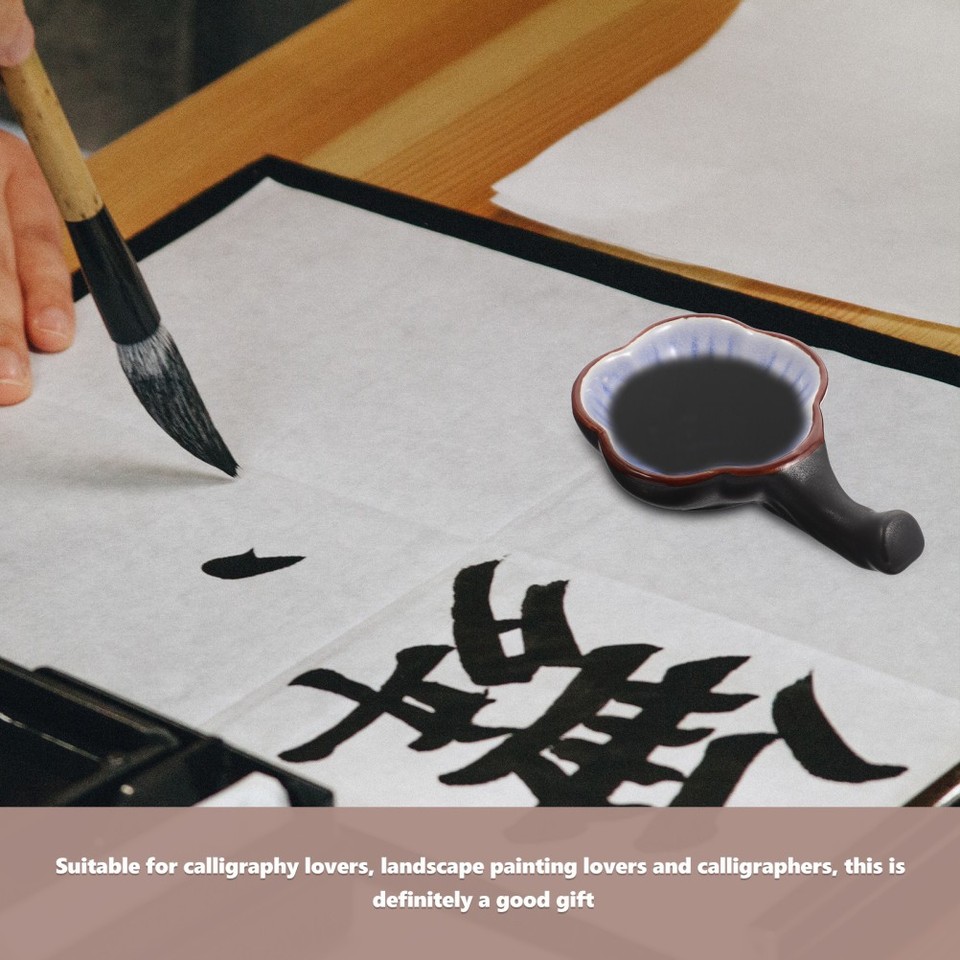 2 Pcs Tea Bag Dish Desktop Ink Decor Decorative Ink-stone Ornament ...