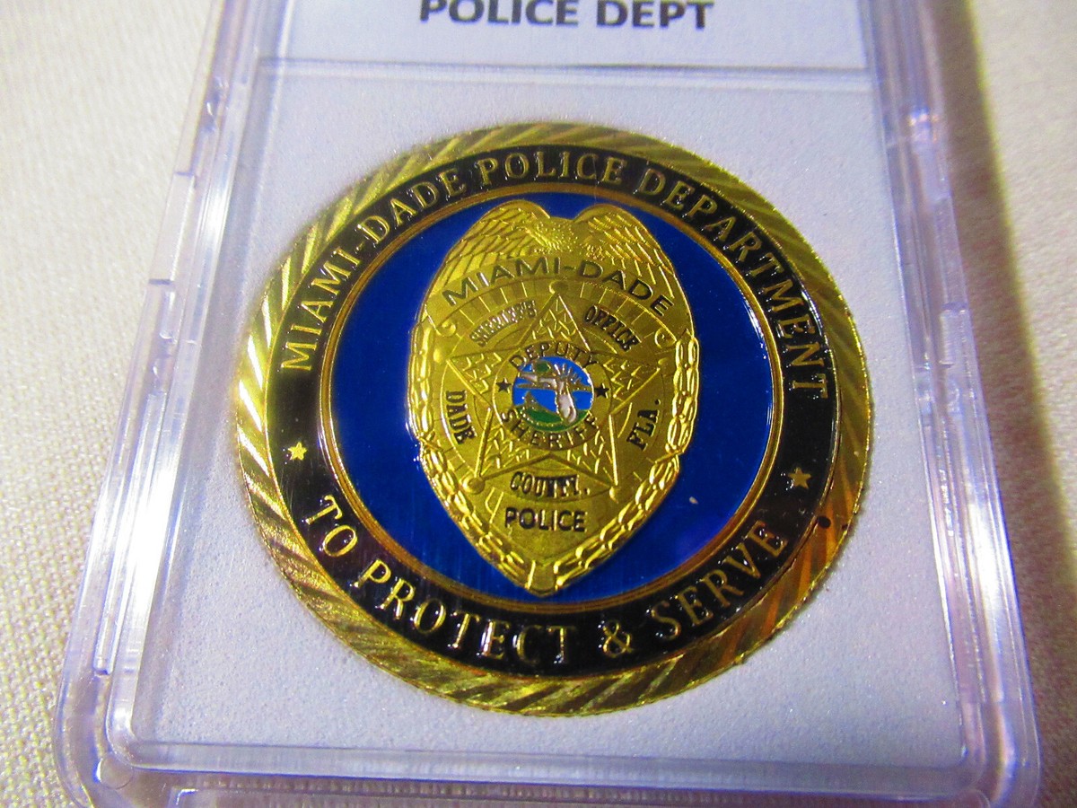 Miami Dade Police Badge Gold A Closer Look At Police Involved