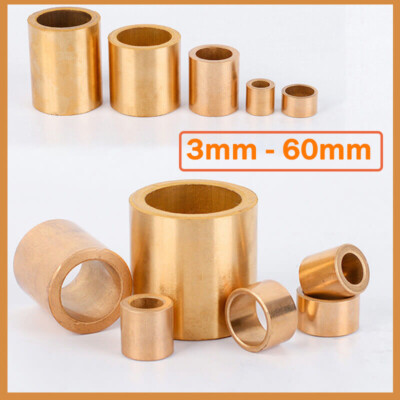 Metric Oilite Bushing Copper Self Lubricating Bearing Bushing Sleeve ...
