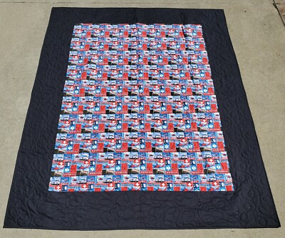 NEW~EMS EMT Rescue 60 x 75 Lap Finished Quilt~Emergency 911 EMR ...