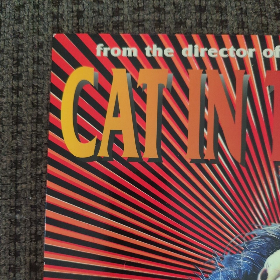 A CAT IN THE BRAIN Laserdisc Italian Horror Lucio Fulci Rare Late 1999 ...