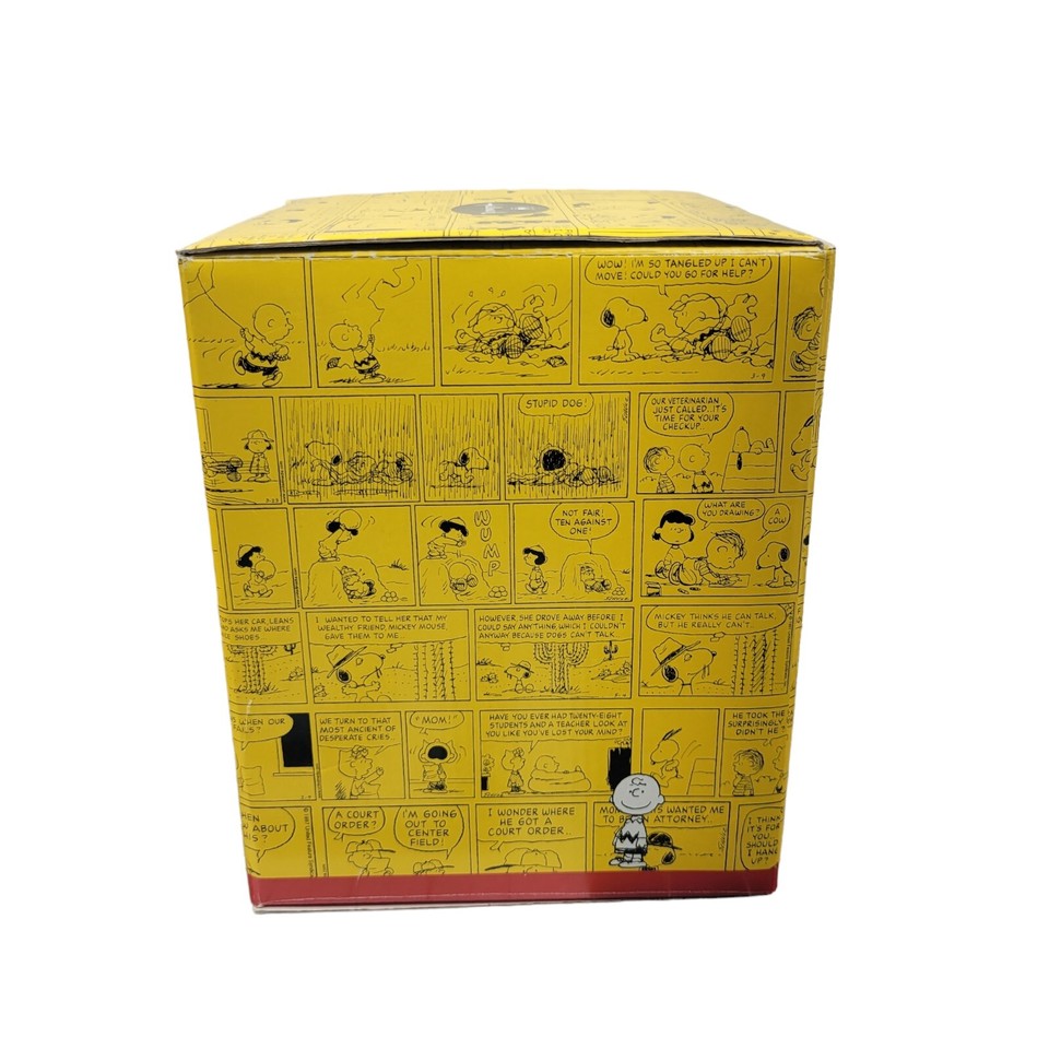 Hallmark Peanuts Gallery "A Good Man" Charlie Brown Moving Music Box ...