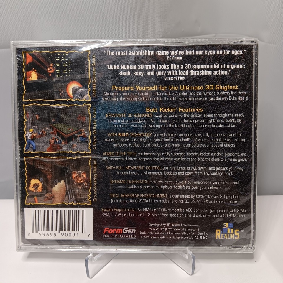 NEW Duke Nukem 3D PC CD-ROM Game Shareware Version Shooter Retro | eBay
