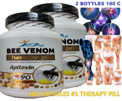 2 NATURAL BEE Venom Extract anti-inflamatory Extracts artritis support ...
