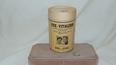 VINTAGE EYE-VITALIZER CARDBOARD CONTAINER EMPTY EYE HYDROTHERAPY | eBay