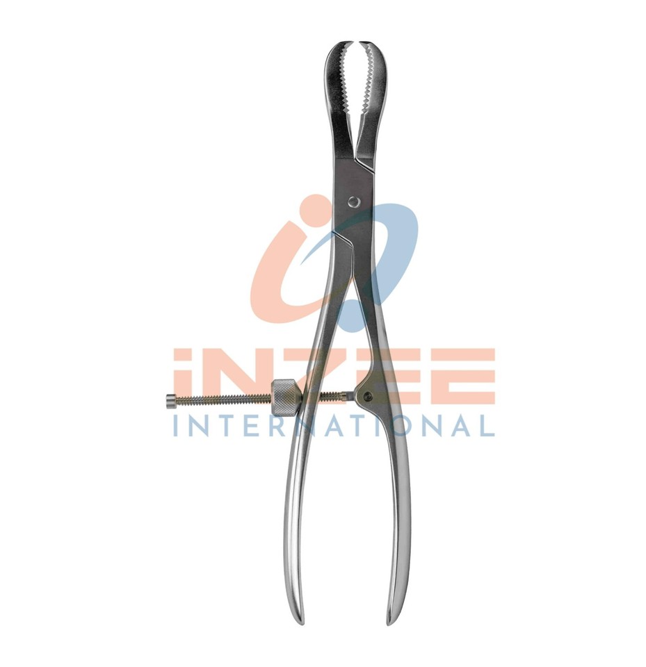 Orthopedic Bone Holding Forceps Speed Lock Reduction Curved Serrated ...