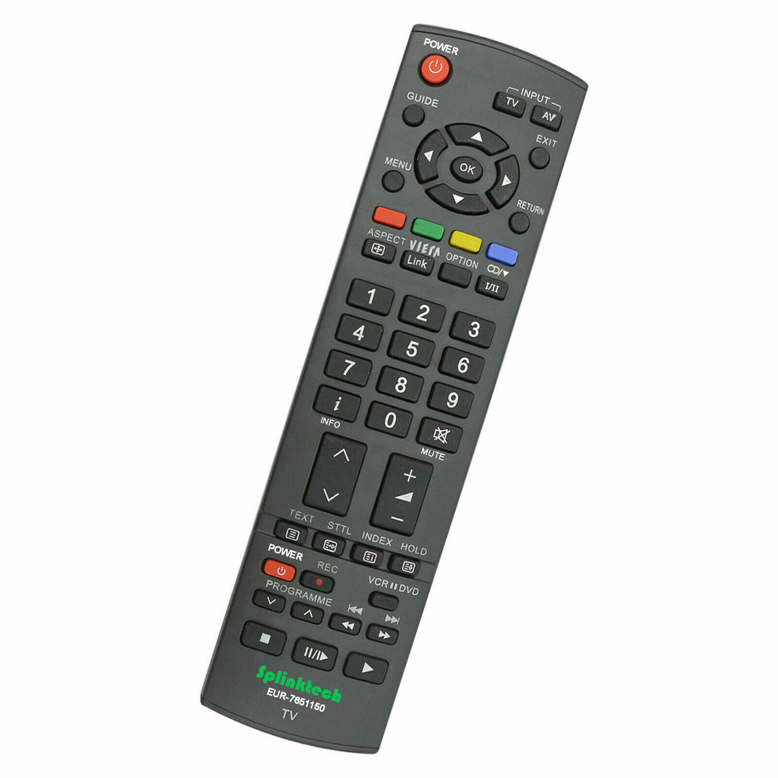 Replacement Remote Control For Panasonic TV TX-26LMD70A TX-32LMD70 ...