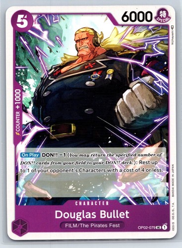 One Piece Paramount War Douglas Bullet #OP02-079 | eBay