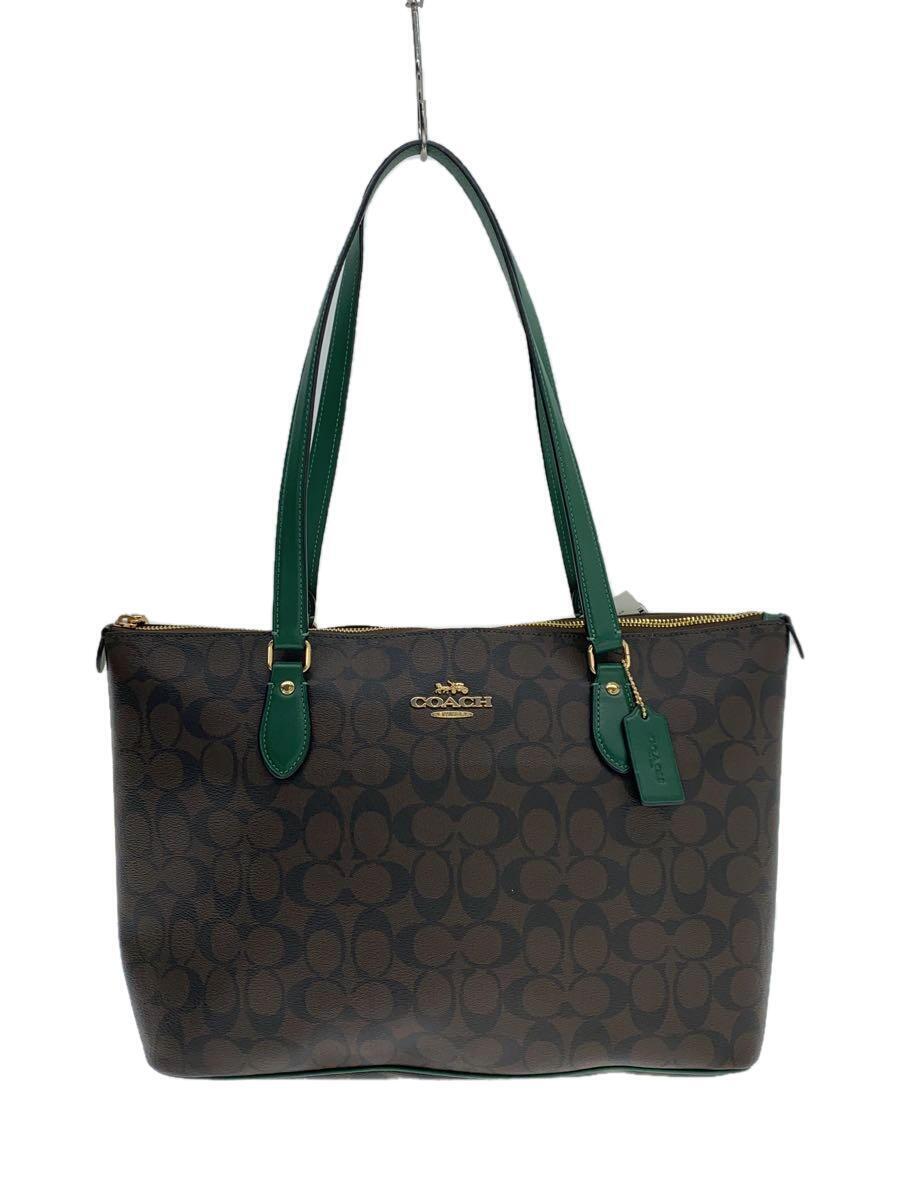 Auth COACH Gallery Tote Bag In Signature Canvas CH504… - Gem