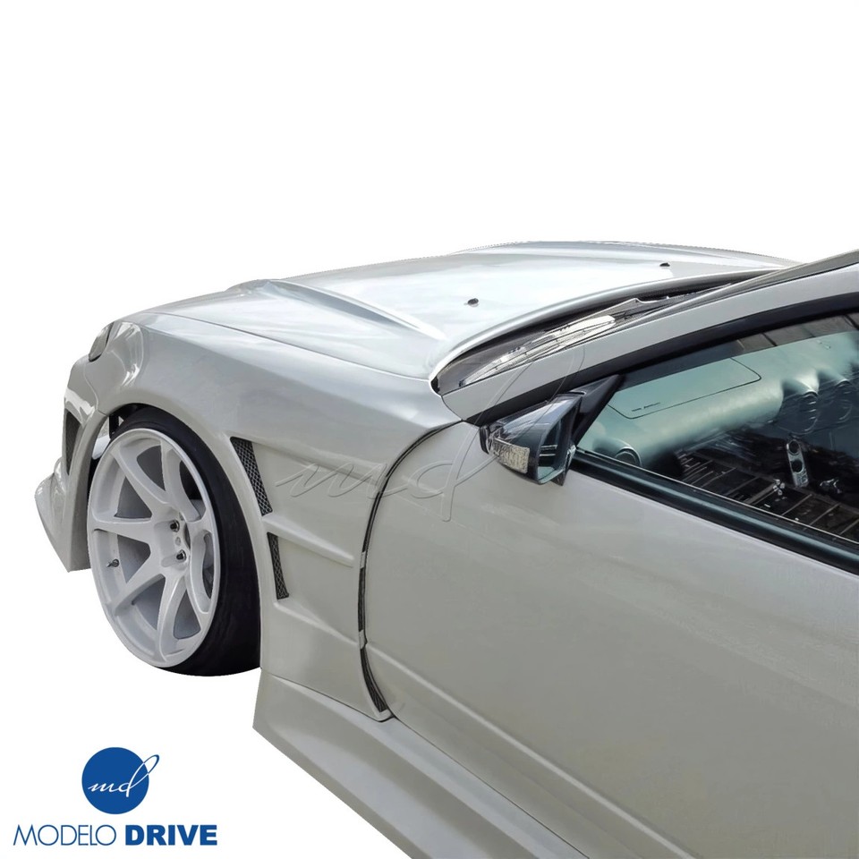 ModeloDrive FRP VERT EDG Wide Body 50mm Fenders (front) (S15) for ...