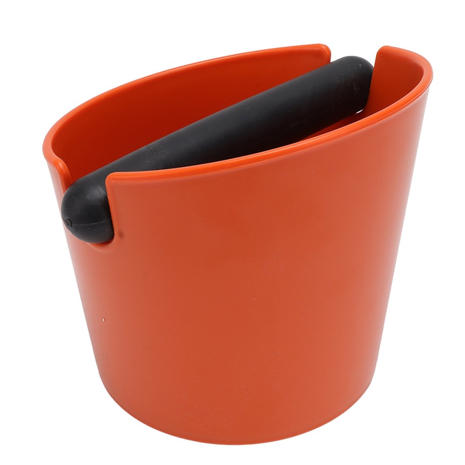 Coffee Knock Box ABS Coffee Dump Bin Round Coffee Ground Container For ...