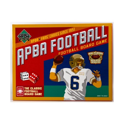 APBA Football Football (Current Ed w/2023 Basic Game Card Set) Box VG+ ...