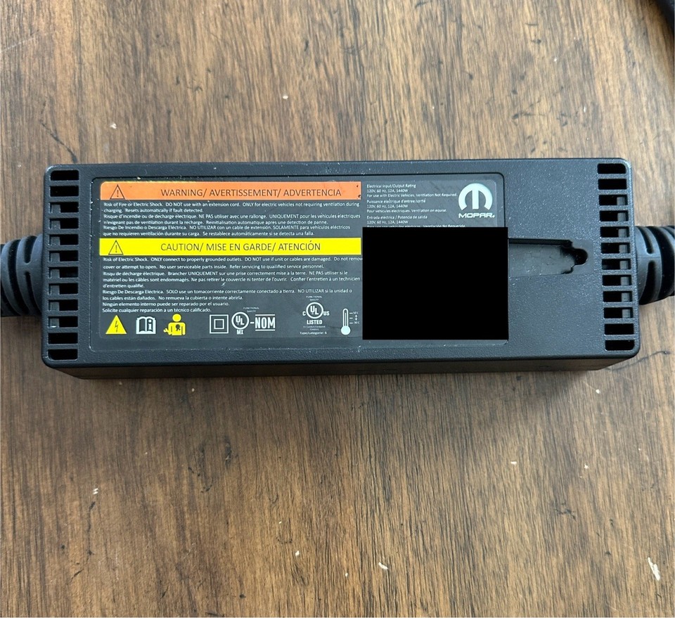 Fisker Karma EV Charger Ocean charging cable charge cord | NEMA 5-15 ...